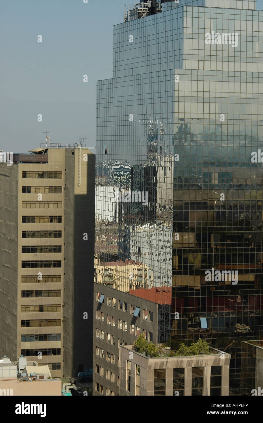 Modern buildings Santiago de Chile Chile South America Stock Photo - Alamy