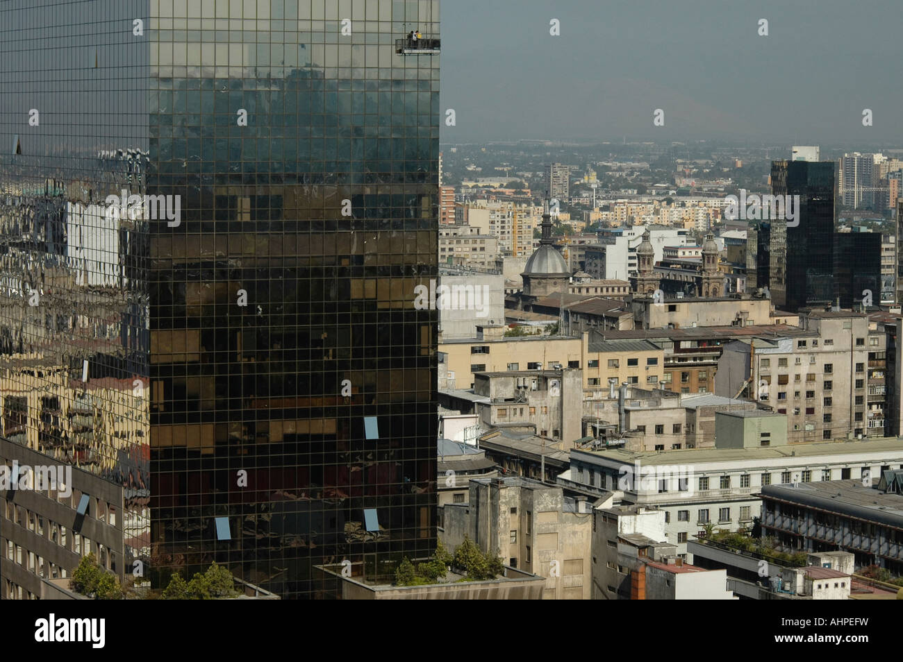 Modern building Santiago de Chile Chile South America Stock Photo - Alamy
