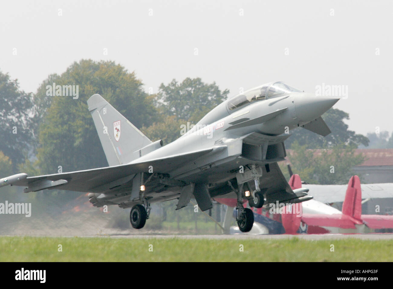 Eurofighter Typhoon taking off Stock Photo - Alamy