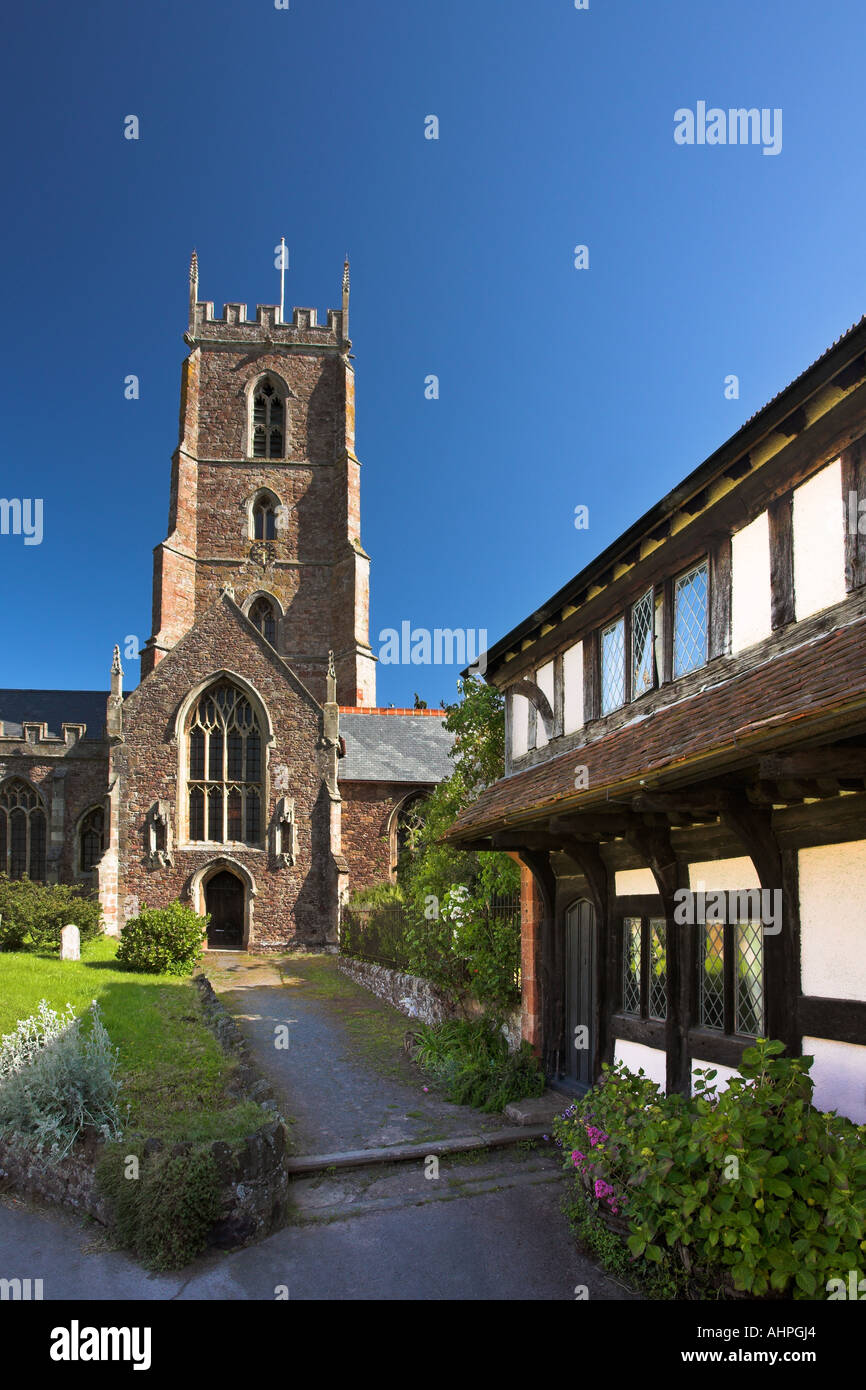 St georges church dunster hi-res stock photography and images - Alamy