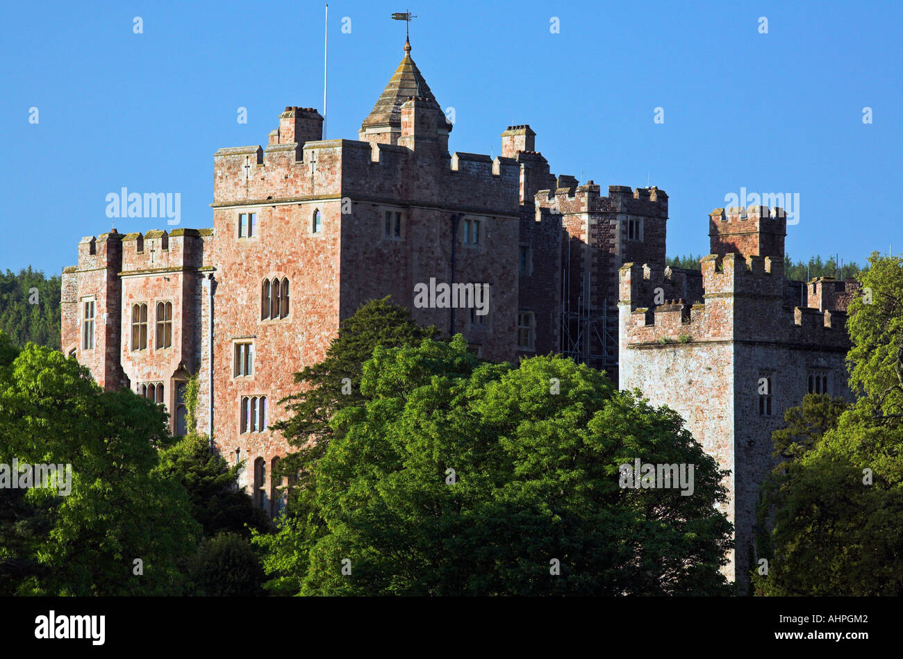 Dunster Castle, Somerset, England Stock Photo - Alamy