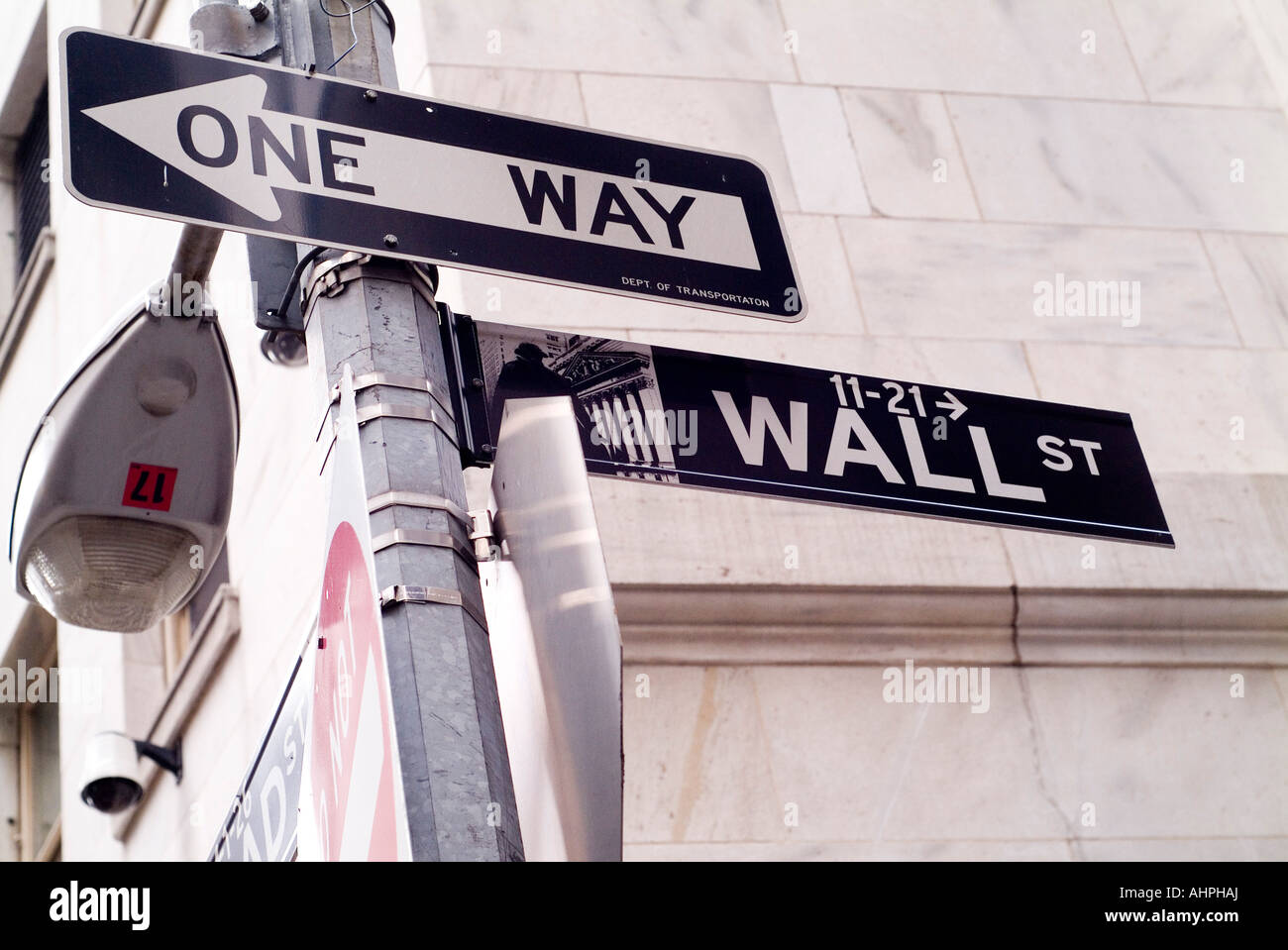 Wall Street Sign, New York Stock Photo - Alamy