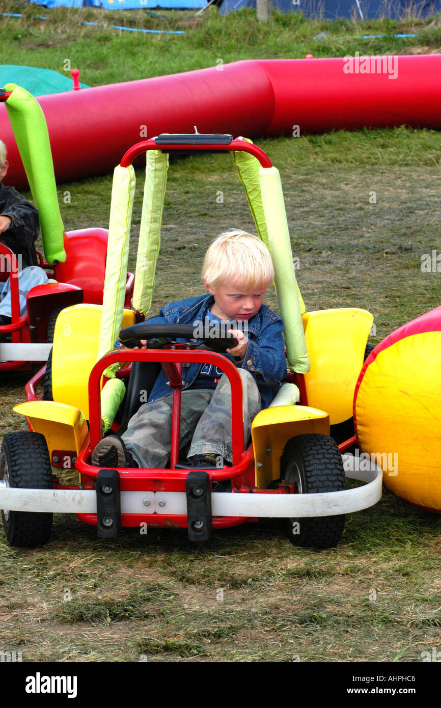 Go carting children hi-res stock photography and images - Alamy