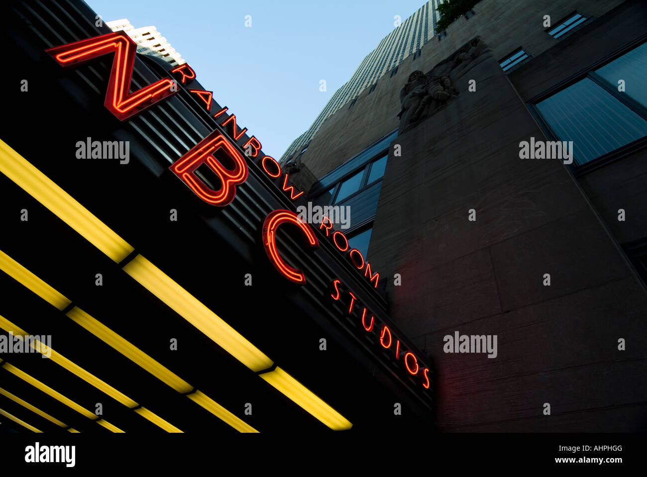 NBC studios, New York, U.S.A Stock Photo - Alamy