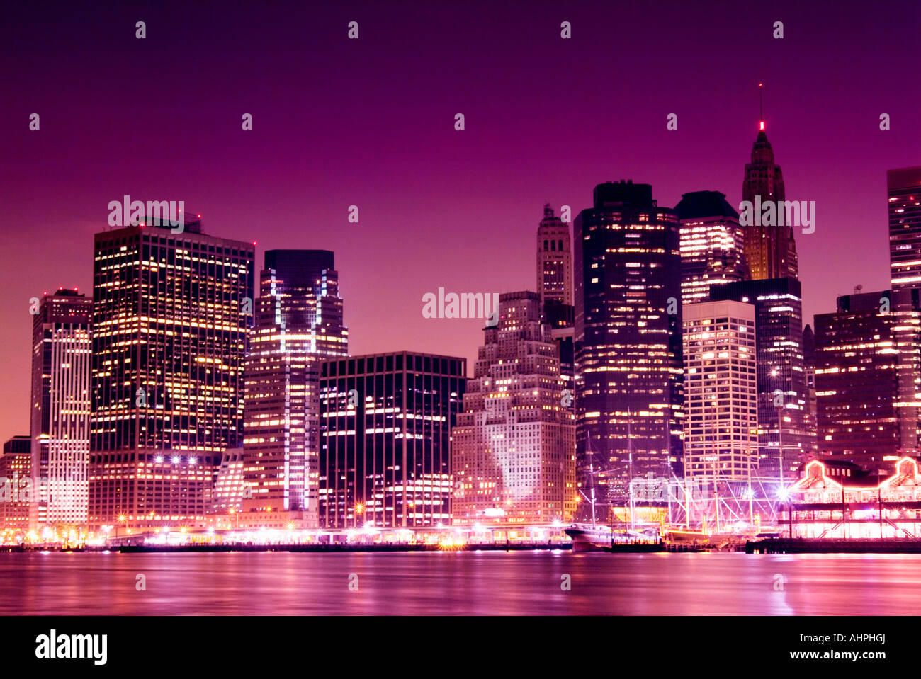 manhattan skyline, New York, U.S.A. 2004 Stock Photo - Alamy