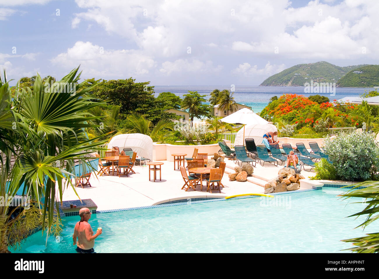 Long Bay Beach Resort, B.V.I Stock Photo - Alamy