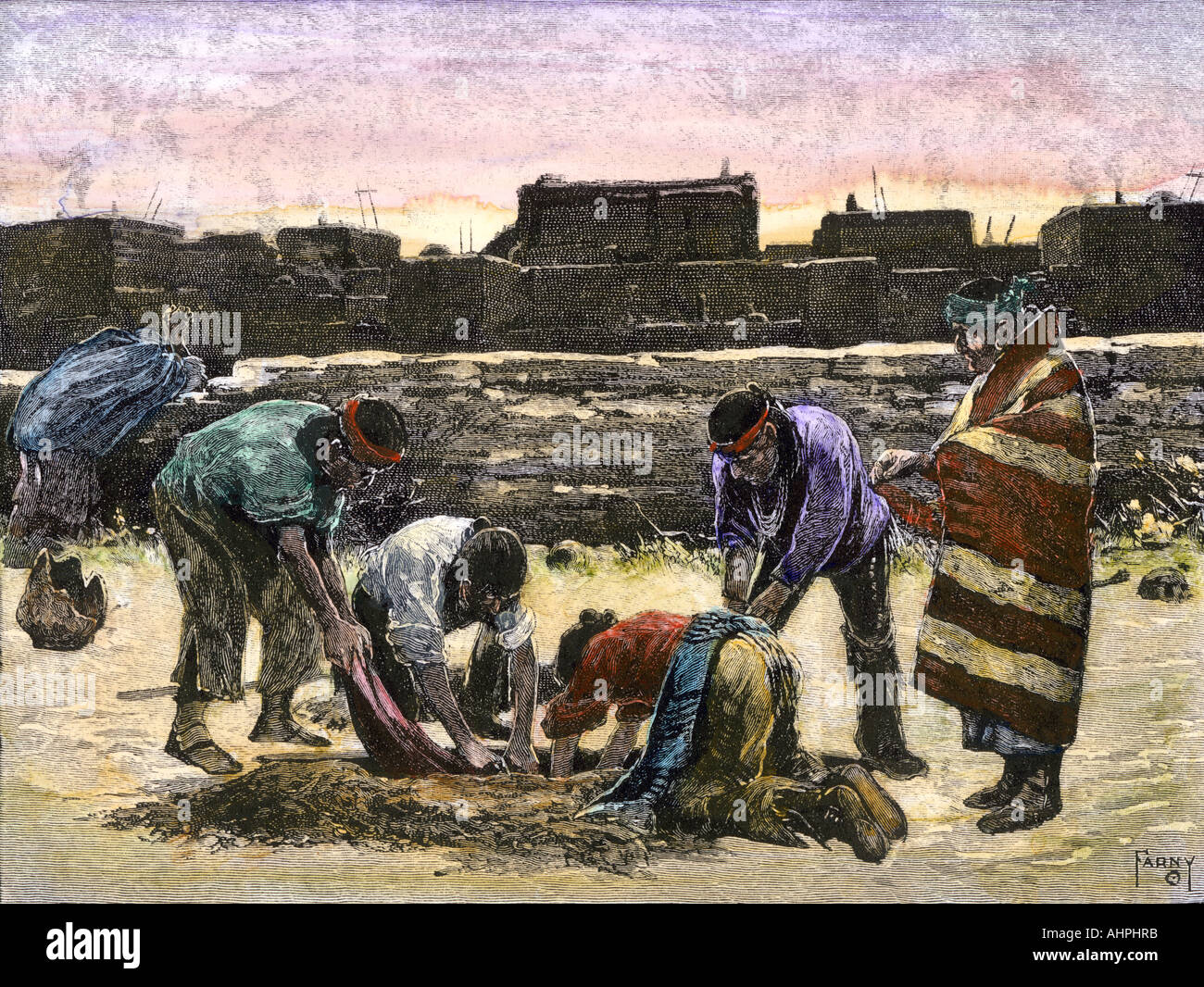 Native american funeral hi-res stock photography and images - Alamy