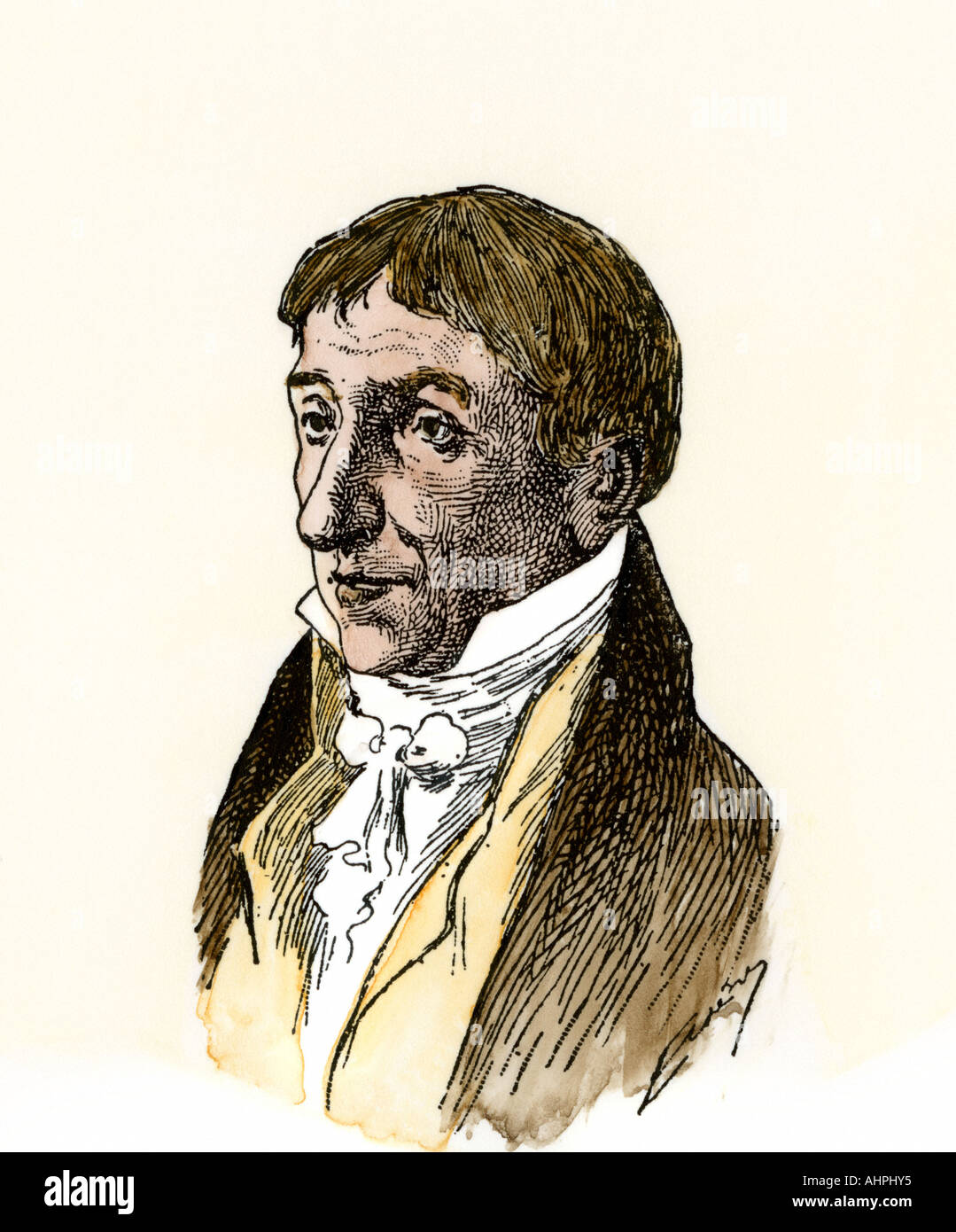 Portrait of alessandro volta an italian physicist hi-res stock ...