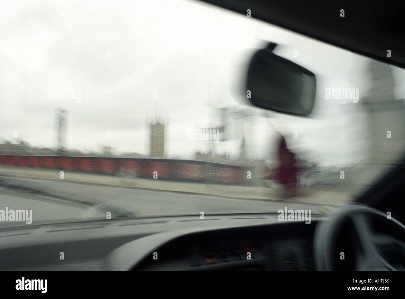 driving in a car over a bridge Stock Photo - Alamy