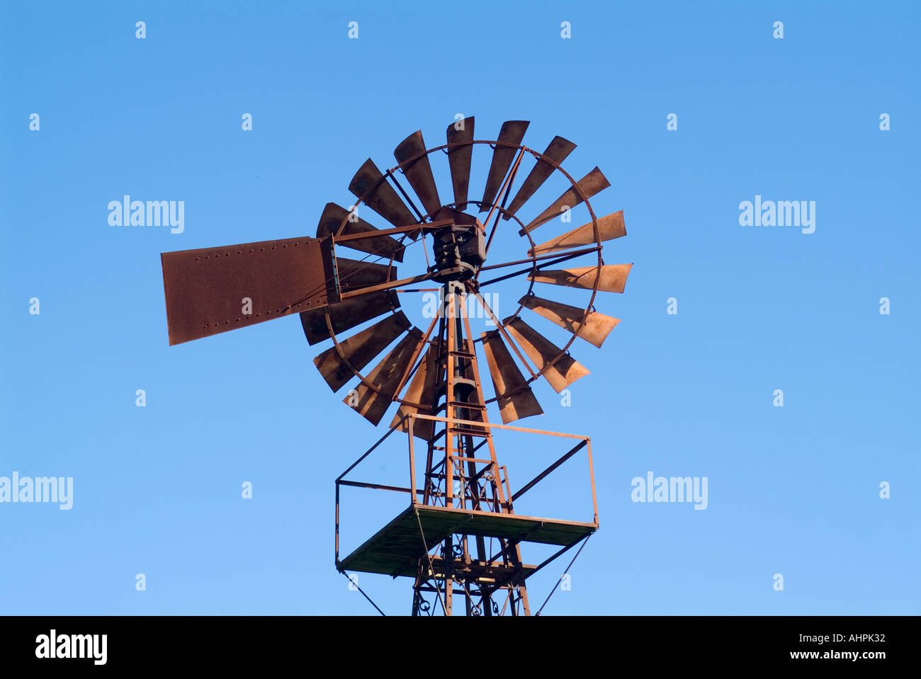 Bore water windmill hi-res stock photography and images - Alamy
