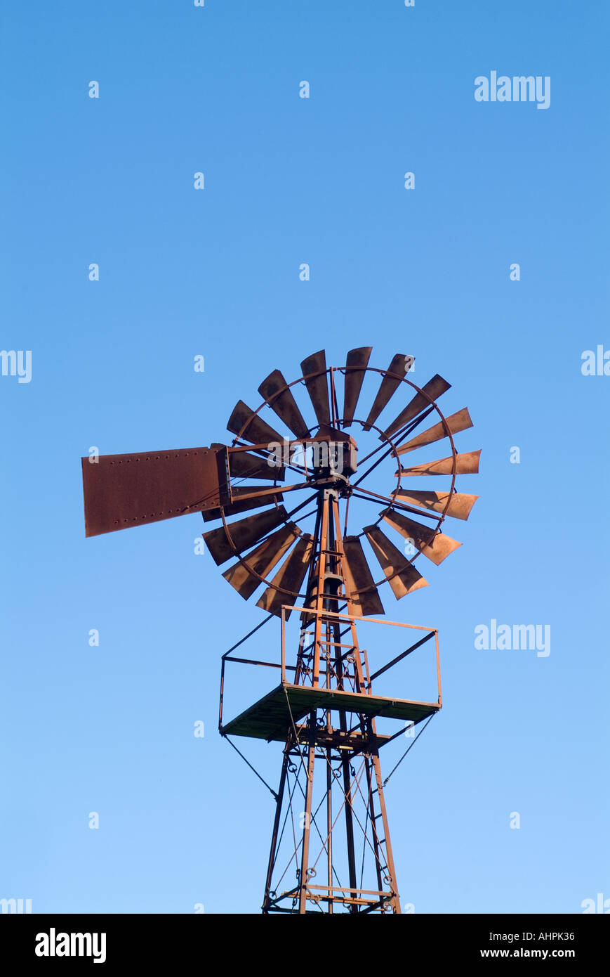 Bore water windmill hi-res stock photography and images - Alamy