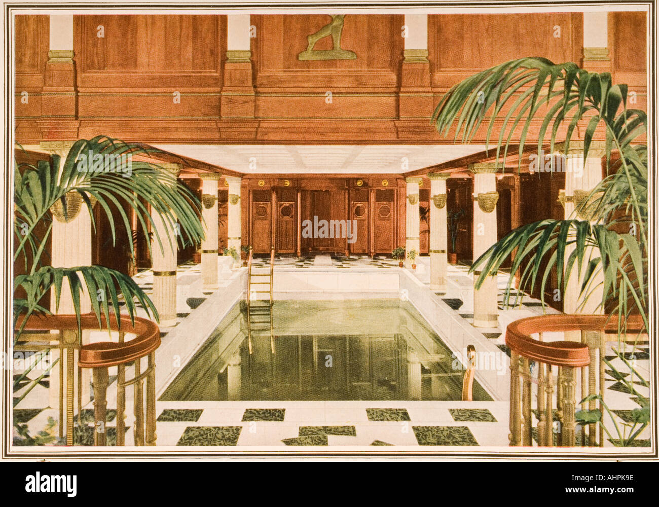 Cunard Line promotional brochure for the RMS Carinthia circa 1926- 1930 ...