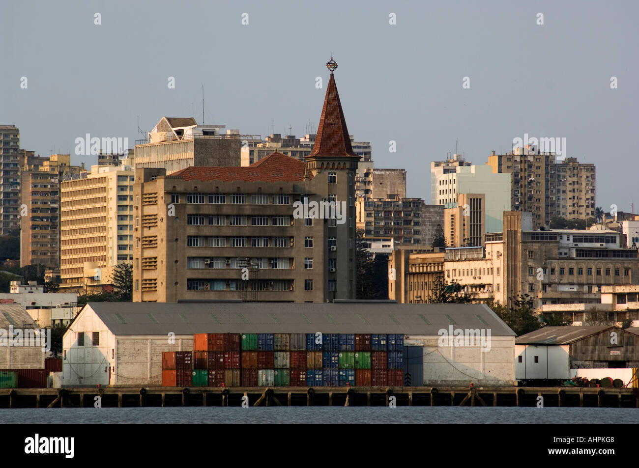 view of Maputo from Catembe, Maputo, Mozambique Stock Photo - Alamy
