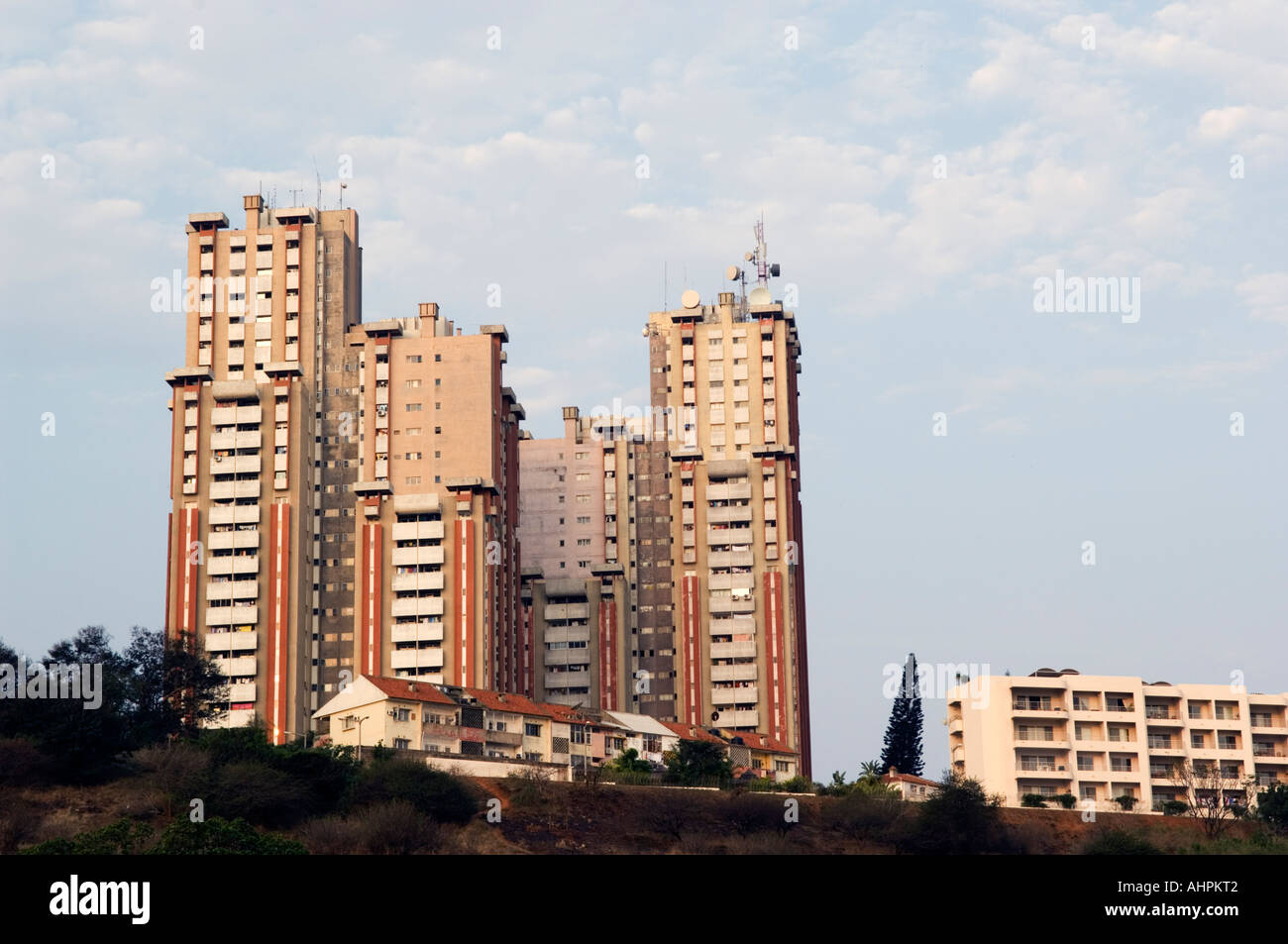 High rise buildings dot the city, Maputo, Mozambique Stock Photo - Alamy
