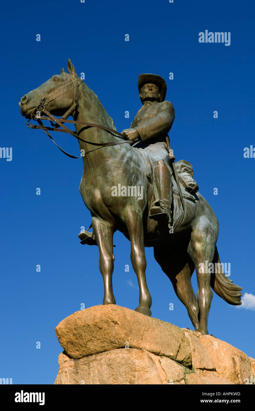 Equestrian statue, Windhoek, Namibia Stock Photo - Alamy