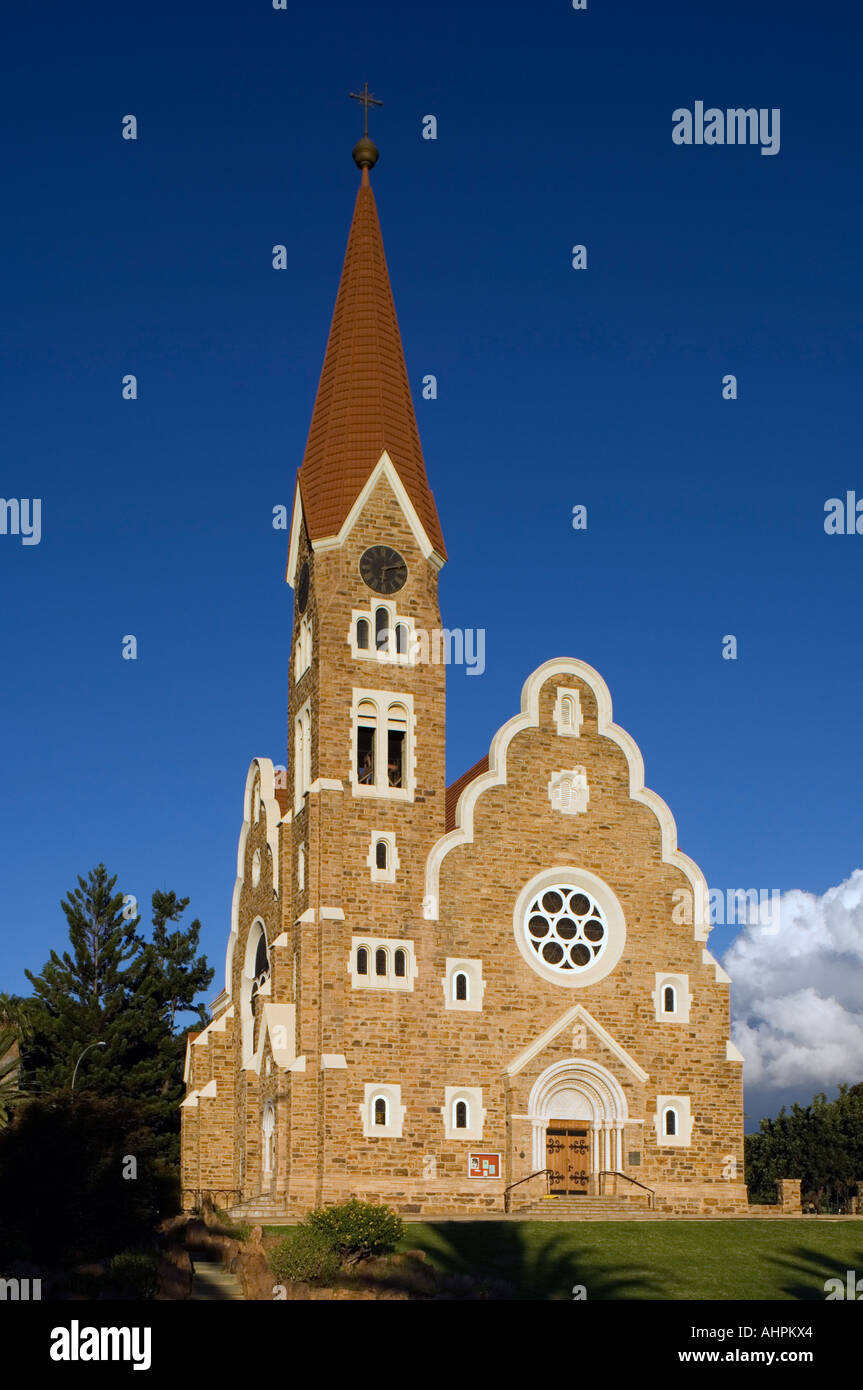 Christus Kirche Evangelican Lutheran Church, Windhoek, Namibia Stock ...