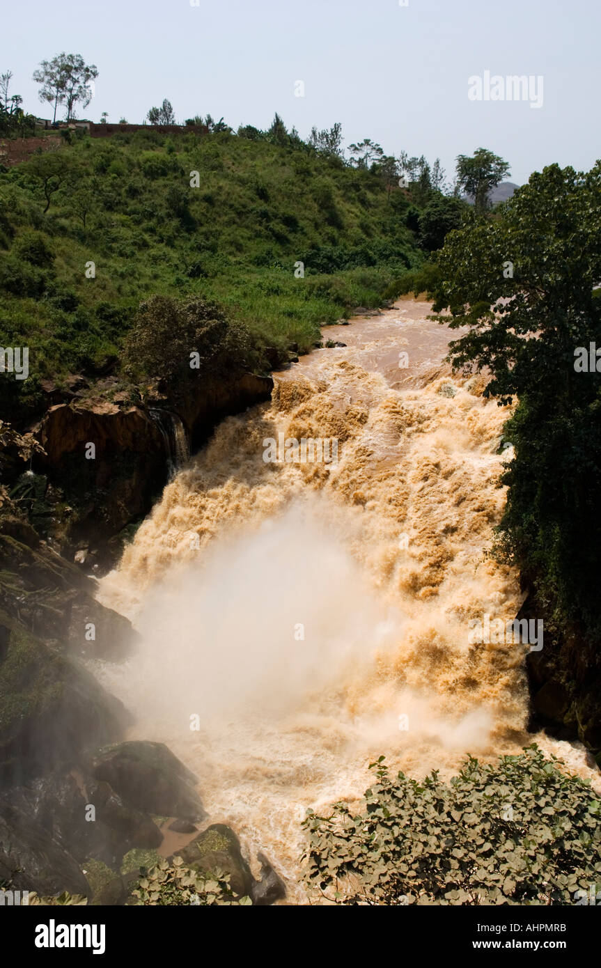 Rusumo Falls on the Akagera river, Rusumo, Rwanda Stock Photo - Alamy