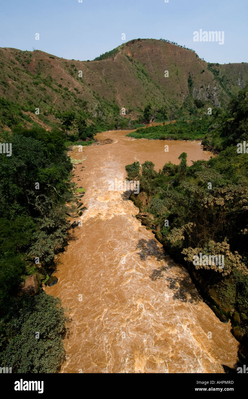 Rusumo Falls on the Akagera river, Rusumo, Rwanda Stock Photo - Alamy
