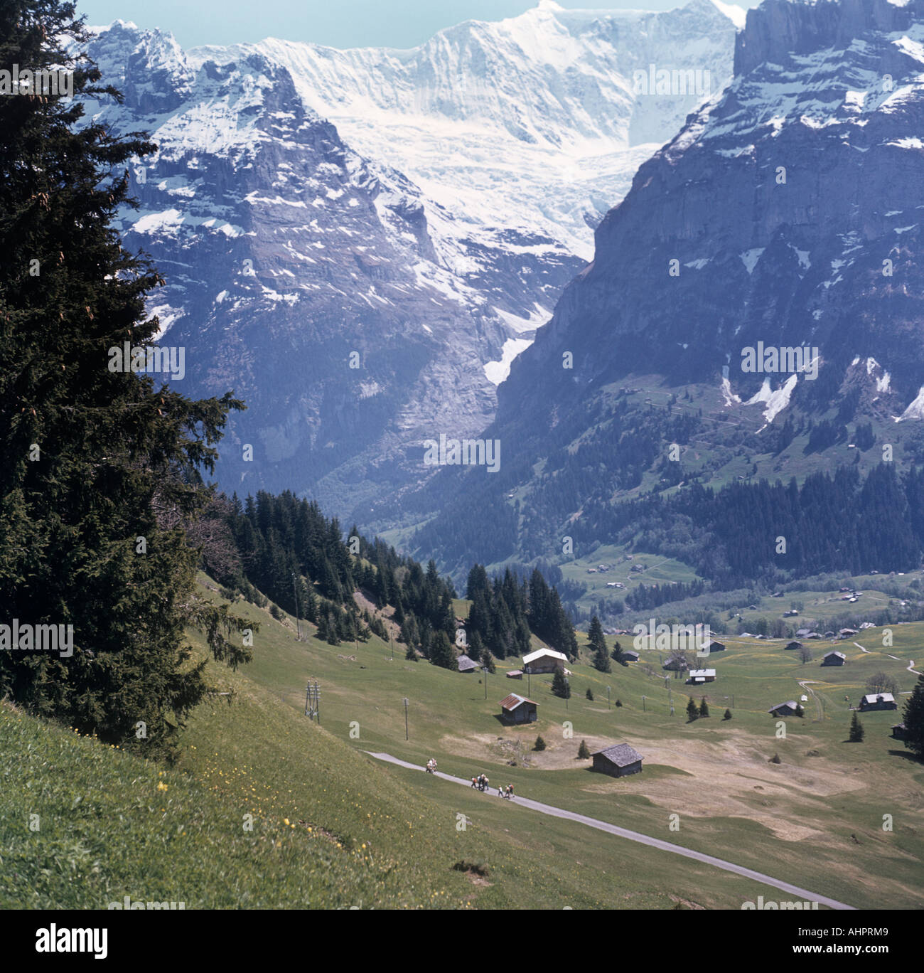 Interlaken travel poster hi-res stock photography and images - Alamy