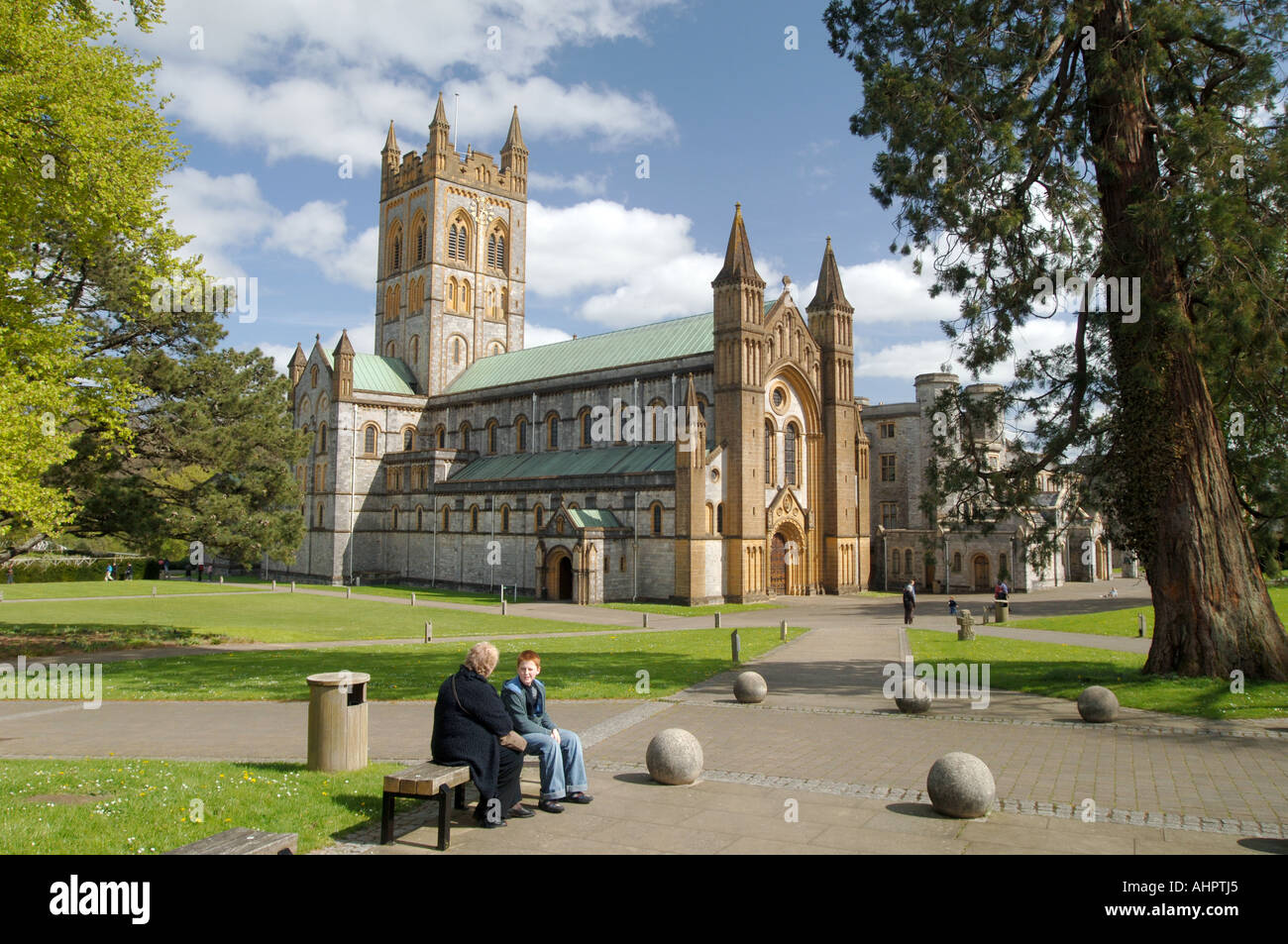 Buckfast Abbey in Buckfastleigh, Devon Stock Photo - Alamy
