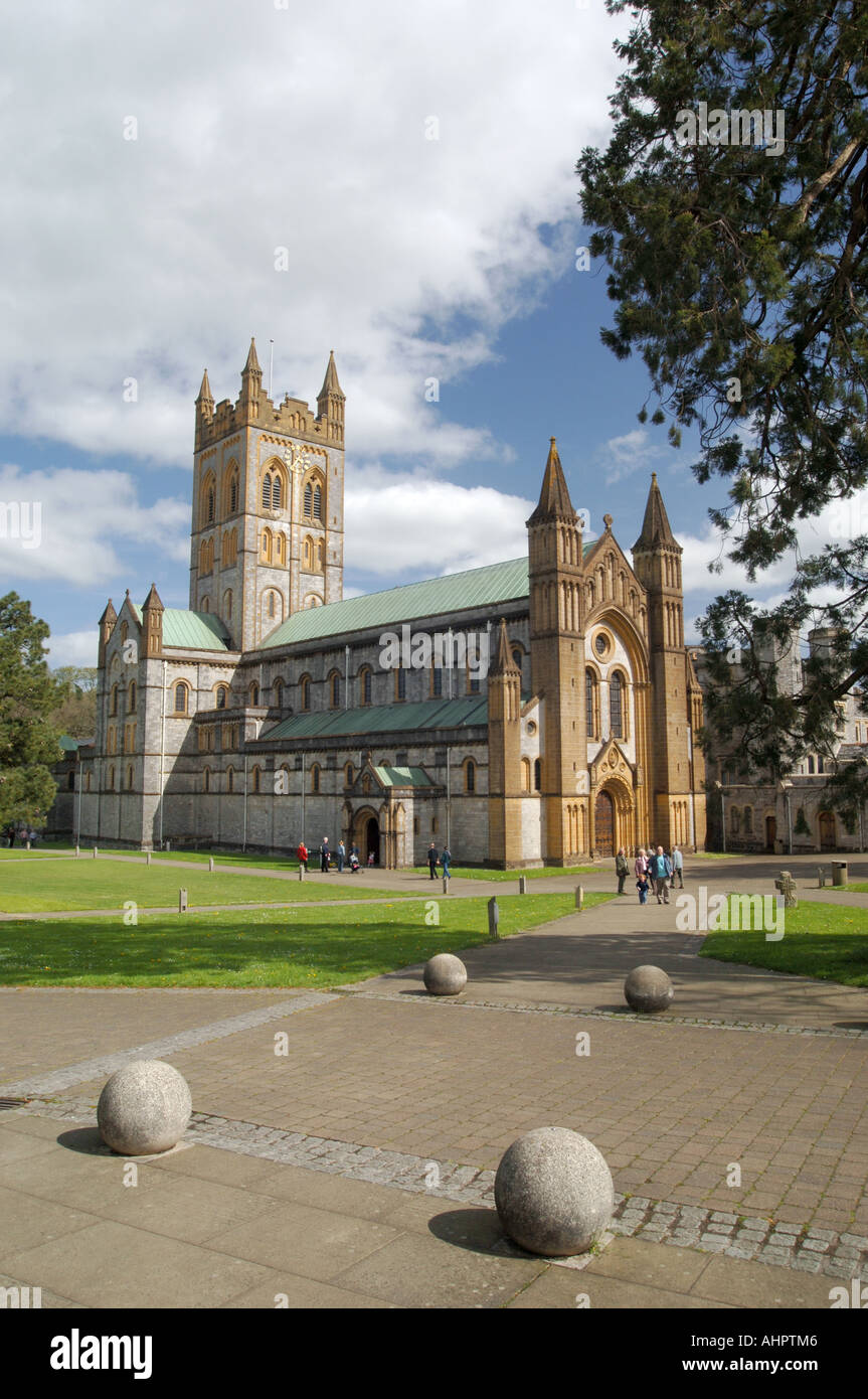 Buckfast Abbey in Buckfastleigh, Devon Stock Photo - Alamy
