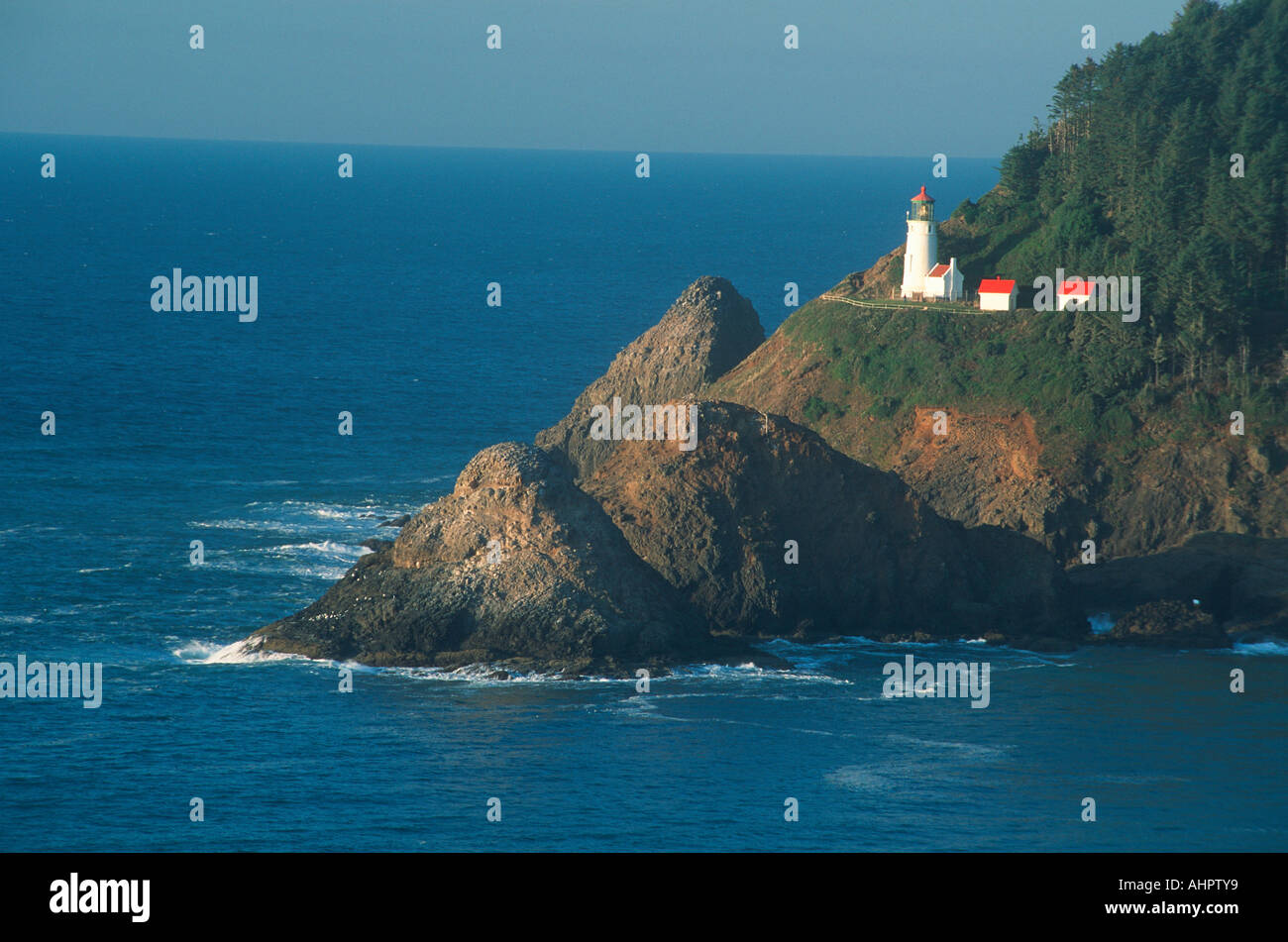 Light heceta head lighthouse hi-res stock photography and images - Alamy