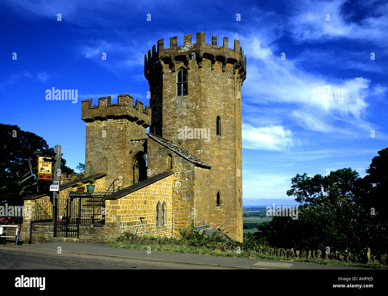 Edgehill Tower, Edgehill, Warwickshire, England, UK Stock Photo - Alamy