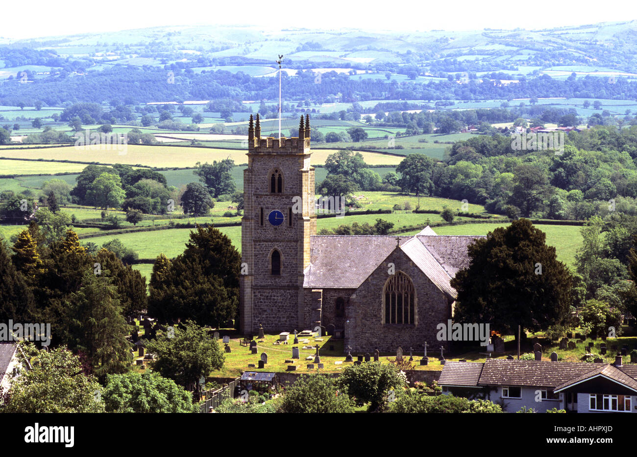 Mid wales churches view hi-res stock photography and images - Alamy
