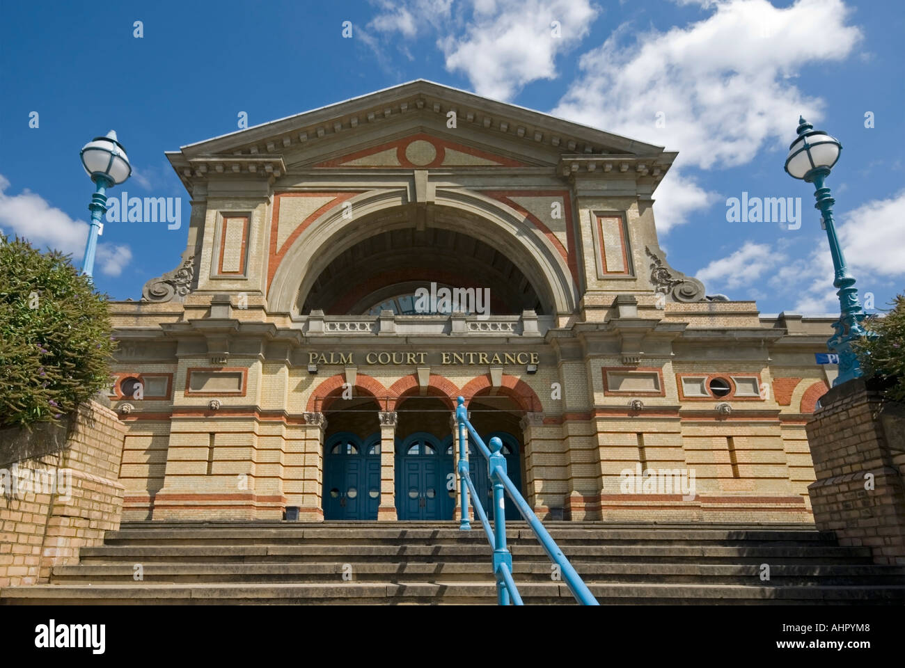 Palm Court Entrance to Alexandra Palace aka Ally Pally Muswell Hill ...
