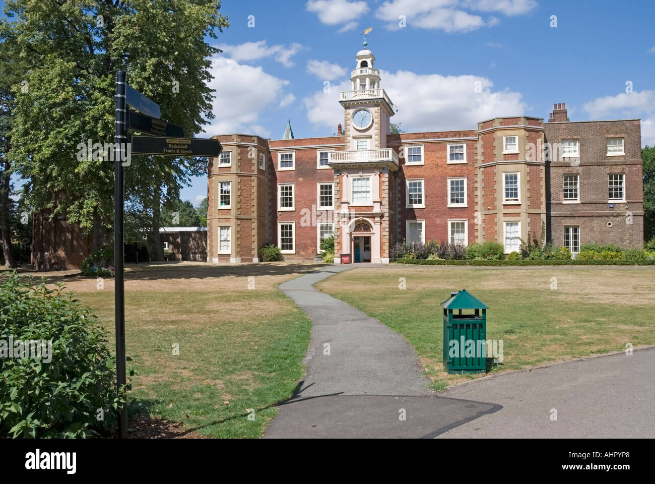 Bruce Castle museum in Tottenham, a borough of Haringey north London ...