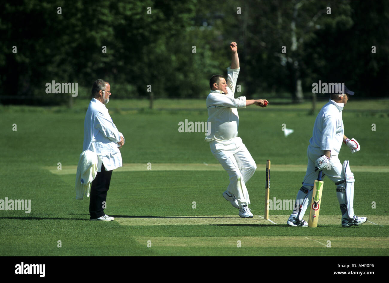 Cricketers bowler man bowling hi-res stock photography and images - Alamy