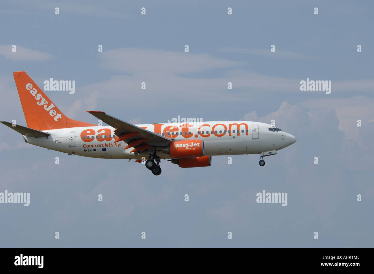 Easyjet Boeing 737-700 Stock Photo - Alamy