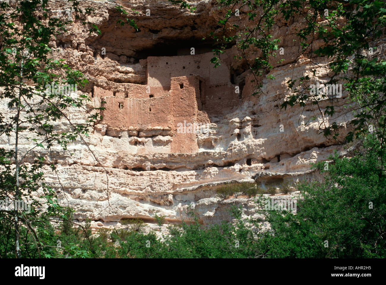 Montezuma castle Pueblo Village Indian Ruins Arizona Stock Photo - Alamy