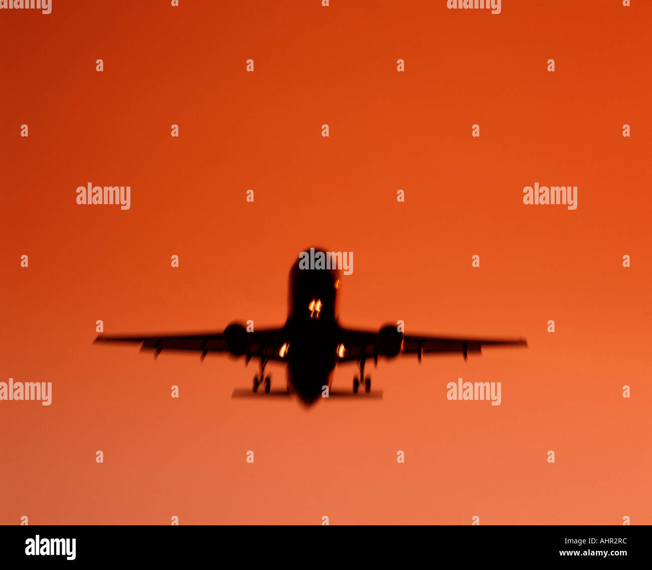 Aircraft in flight Stock Photo - Alamy