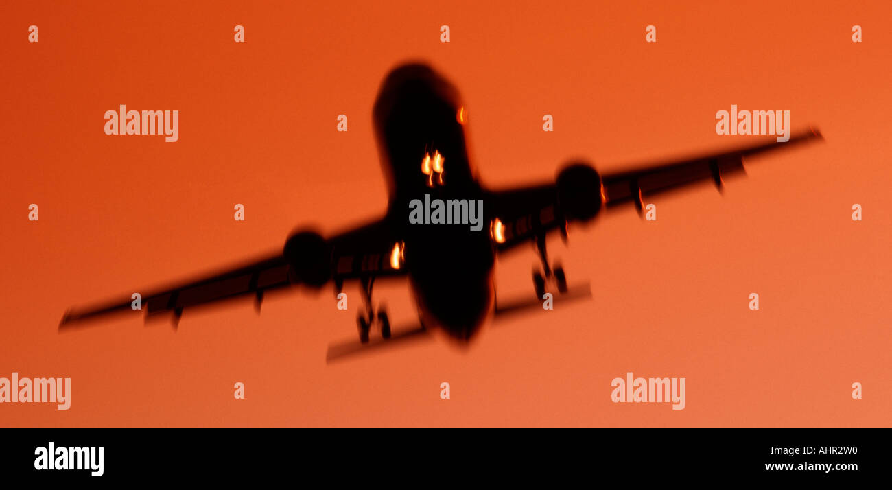 Aircraft in flight Stock Photo - Alamy