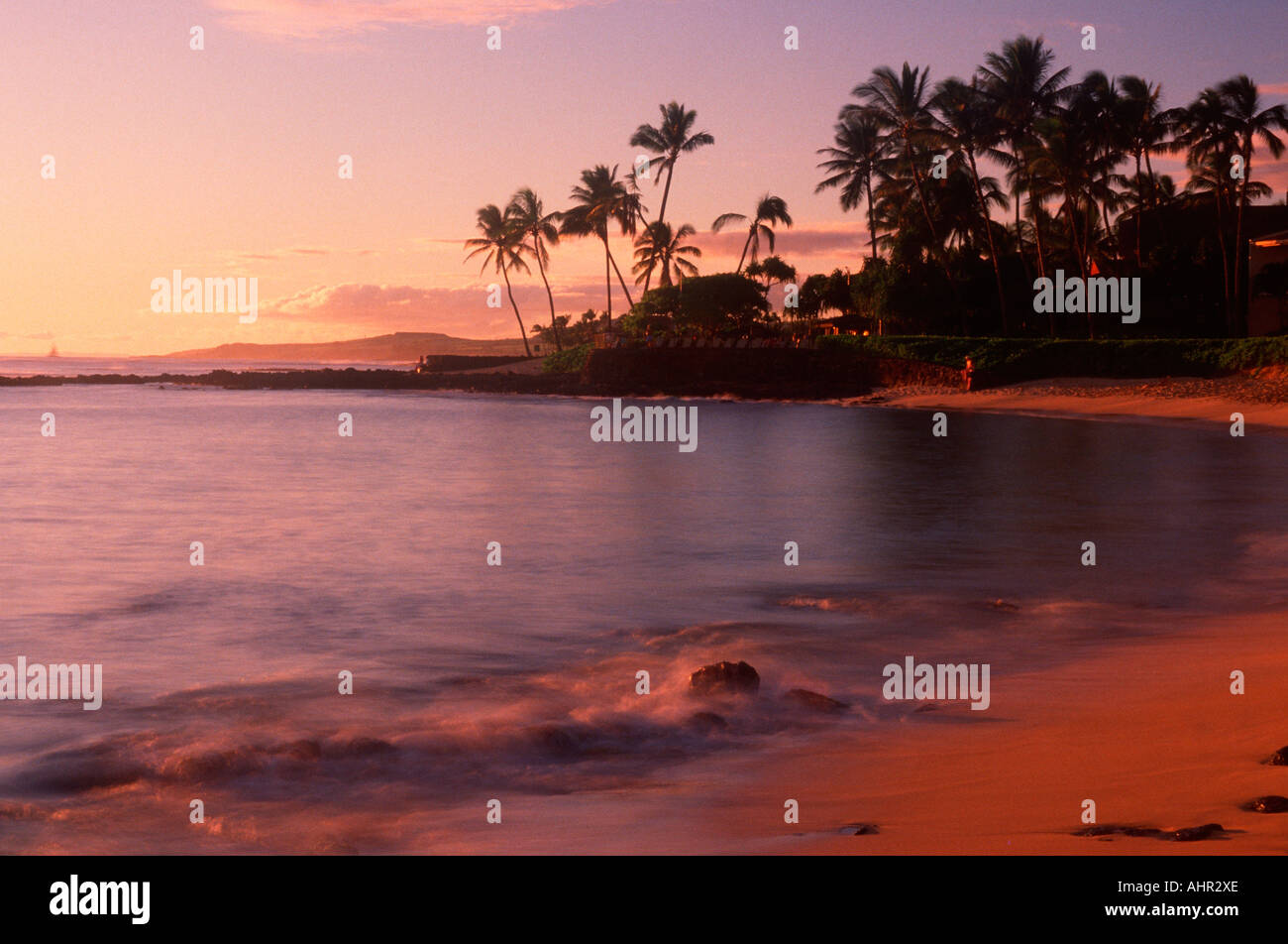 Resort hotel in Hanapepe Bay Kauai Hawaii Stock Photo - Alamy