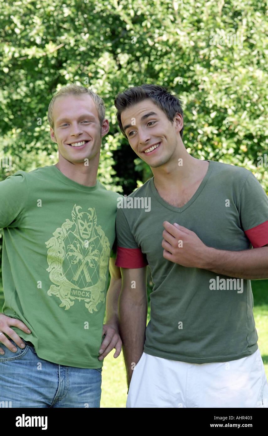 Two white males hi-res stock photography and images - Alamy