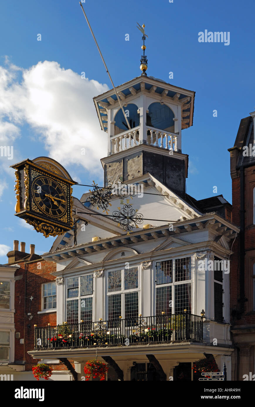 Guildford clock tower hi-res stock photography and images - Alamy