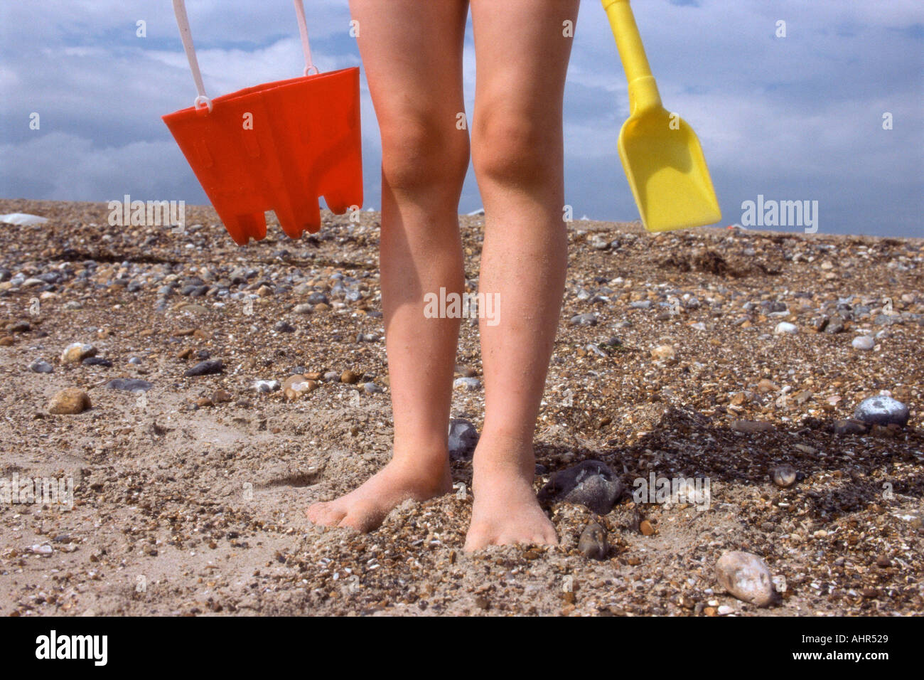 Child With Bucket And Spade High Resolution Stock Photography and ...