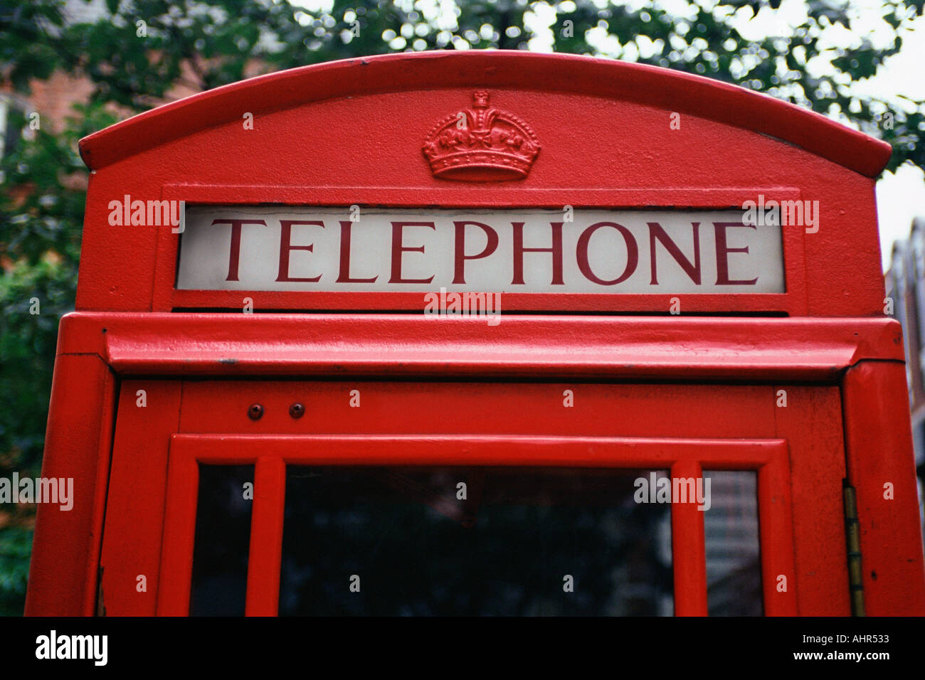 Red telephone booth Stock Photo - Alamy