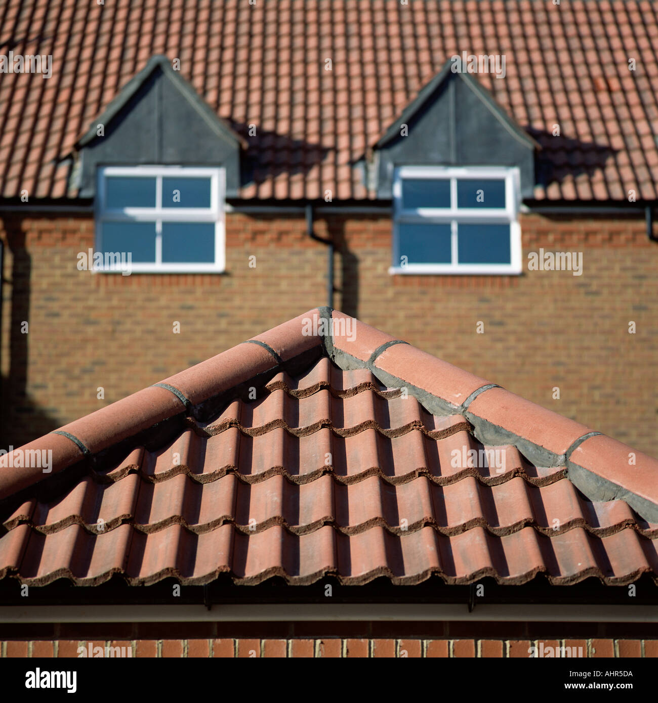 House with tiled roof hi-res stock photography and images - Alamy