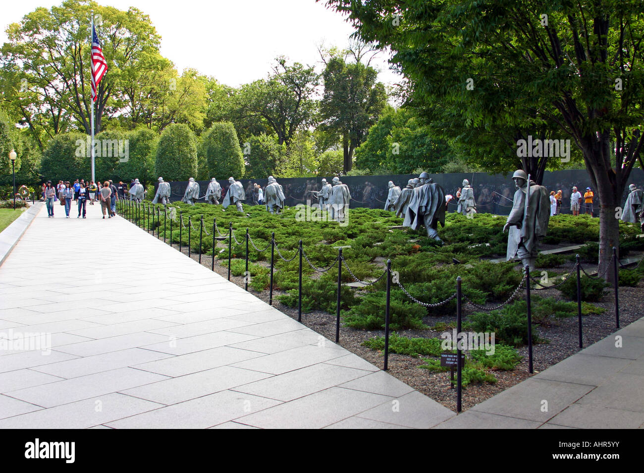 Korean War Memorial I Stock Photo - Alamy