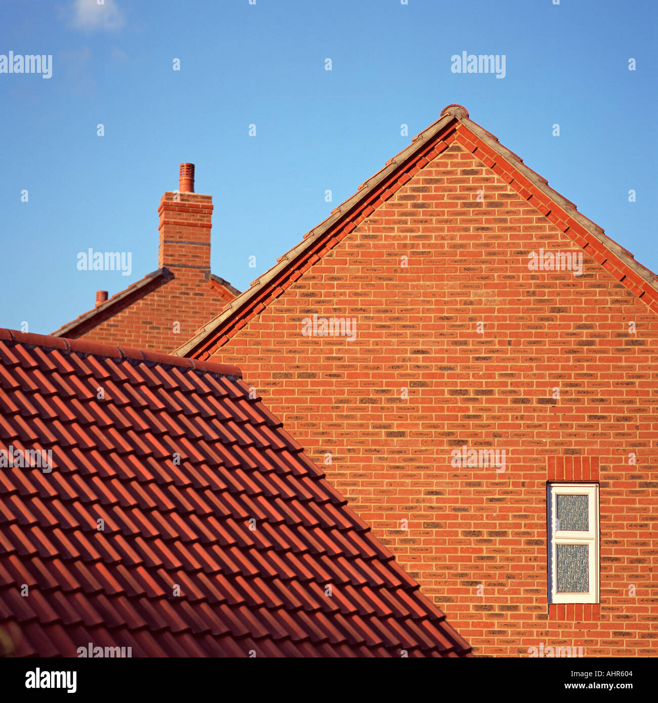 House with tiled roof Stock Photo - Alamy