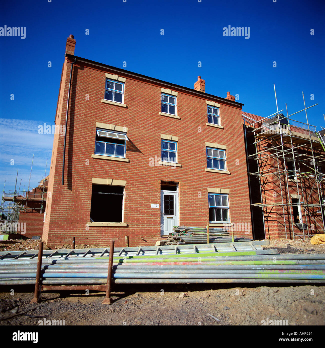 New Residential Construction High Resolution Stock Photography and ...