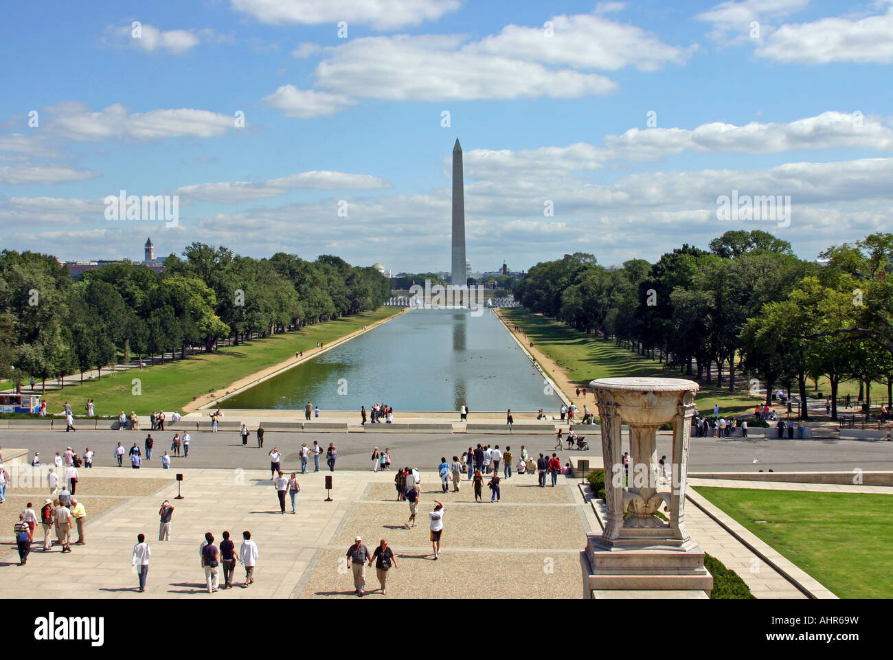 Washington Monument and Reflecting Pool Stock Photo - Alamy