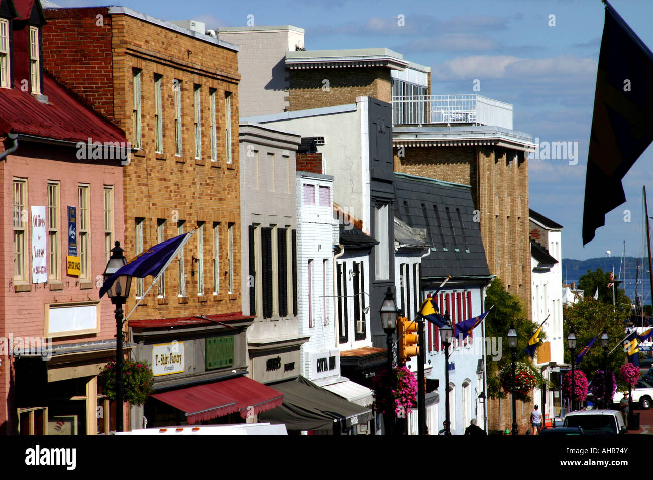 Colonial annapolis historic district hi-res stock photography and ...