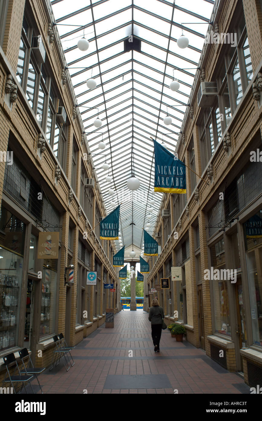 Nickels Arcade Ann Arbor Michigan Stock Photo - Alamy