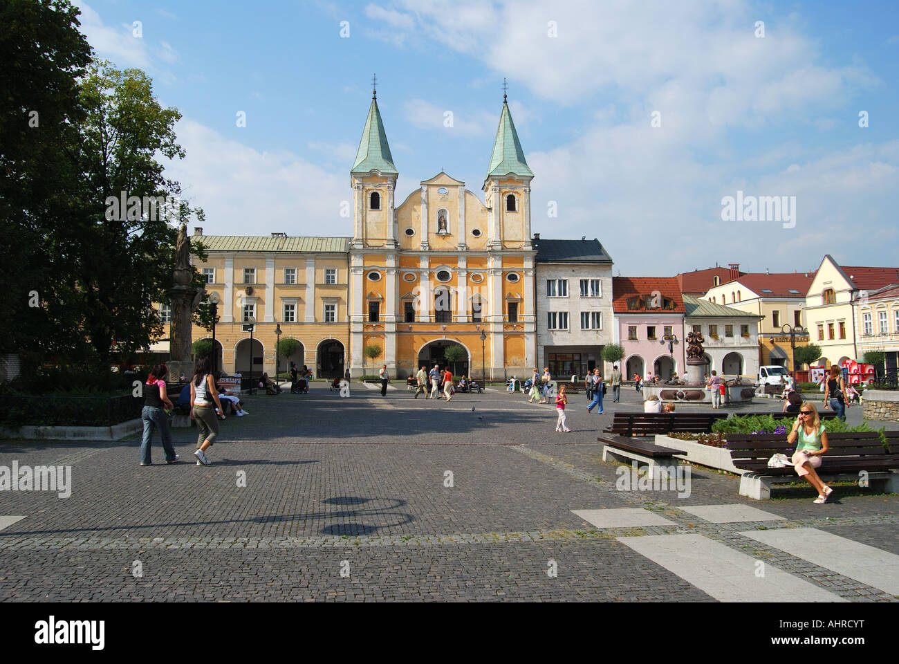 Church of St. Paul apostle, Mariánske Námestie, Zilina, Ziliana Region ...