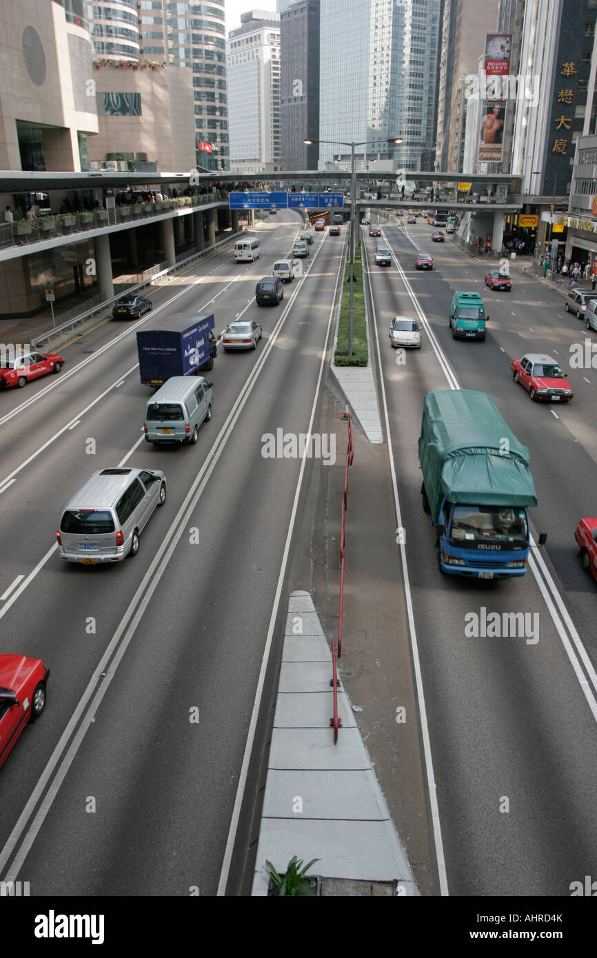 Connaught Road Central Hong Kong Stock Photo - Alamy