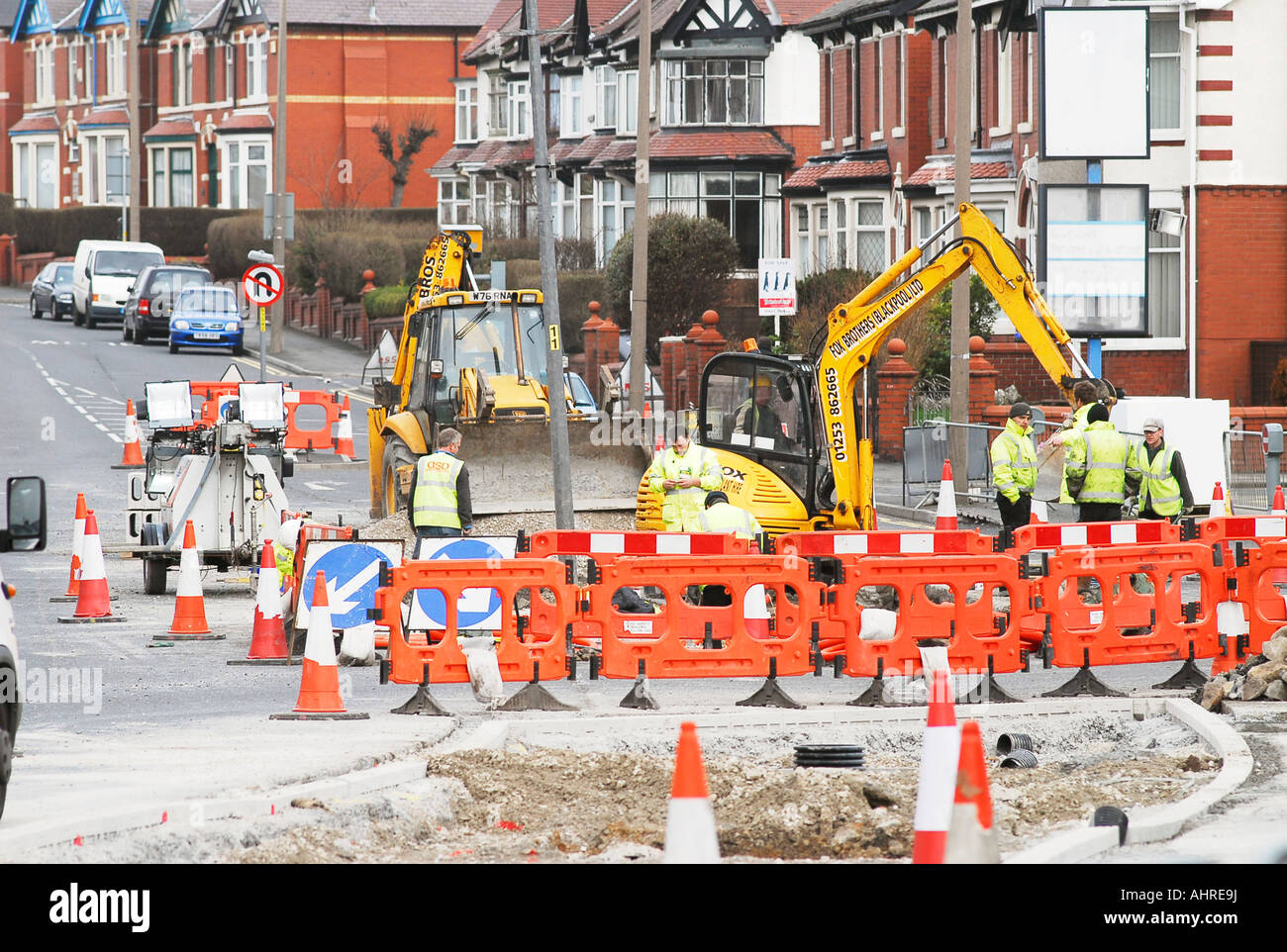 Traffic disruption hi-res stock photography and images - Alamy